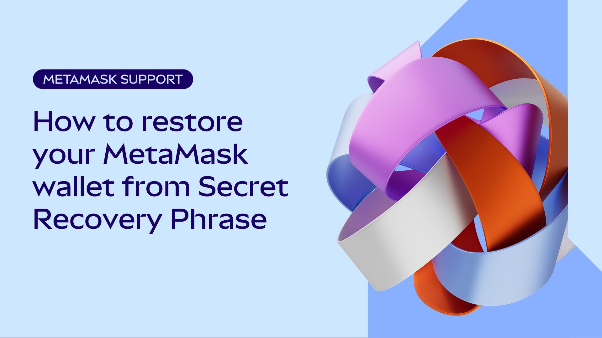 Ihre MetaMask-Wallet mit der geheimen Wiederherstellungsphrase ... Ihre MetaMask-Wallet mit der geheimen Wiederherstellungsphrase ...