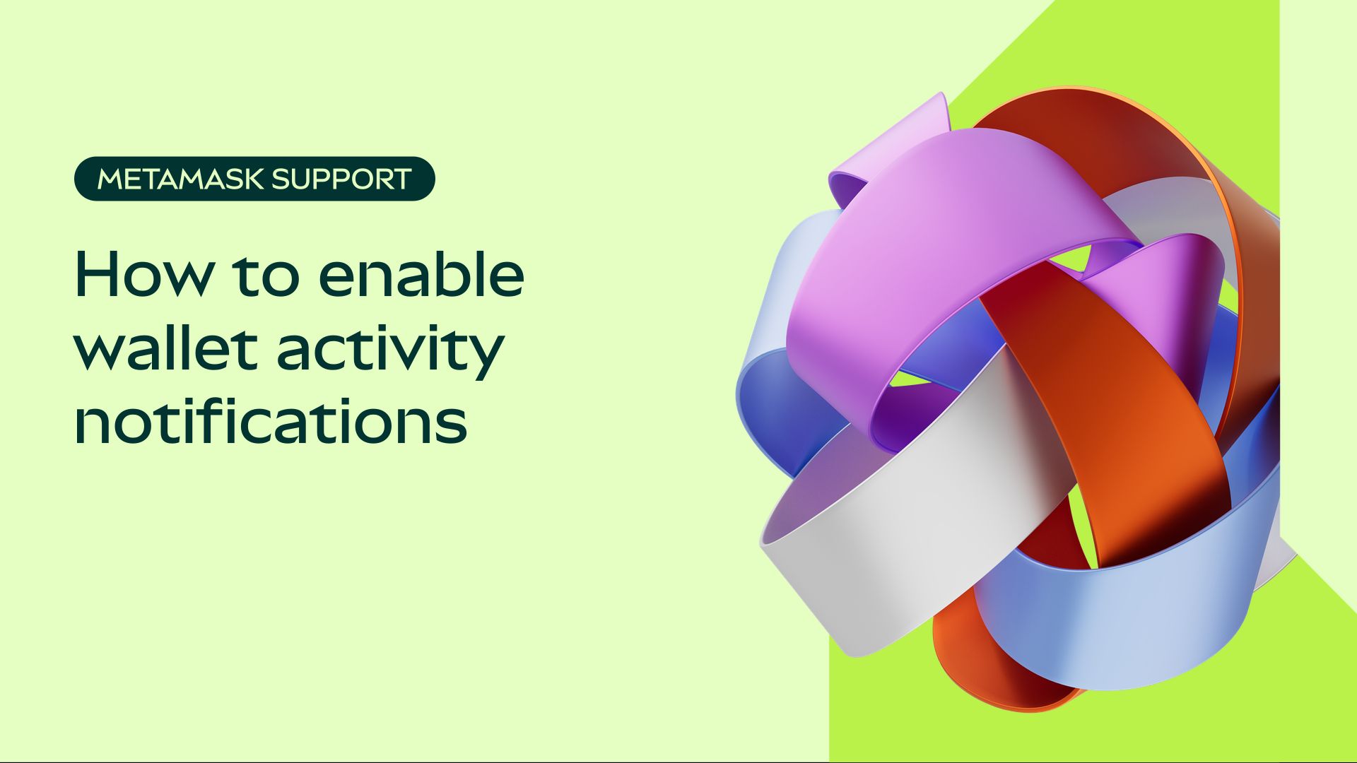 How to enable wallet activity notifications | MetaMask Help Center How to enable wallet activity notifications | MetaMask Help Center